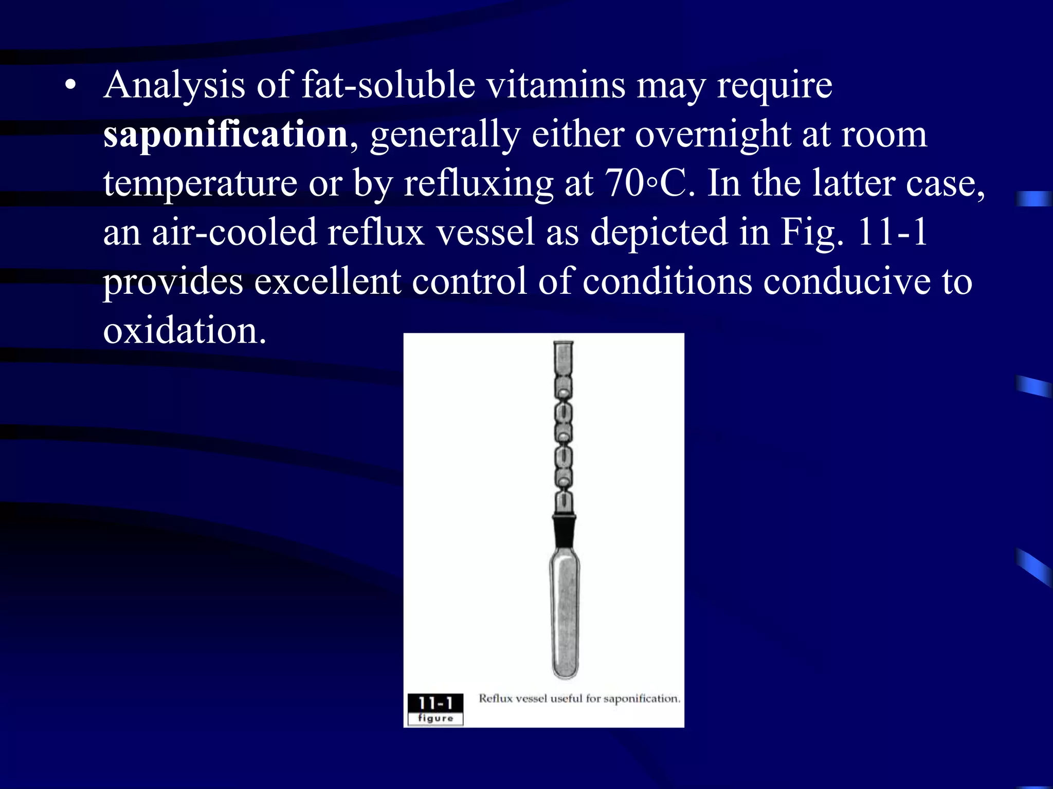 Vitamin analysis in foods | PPTX