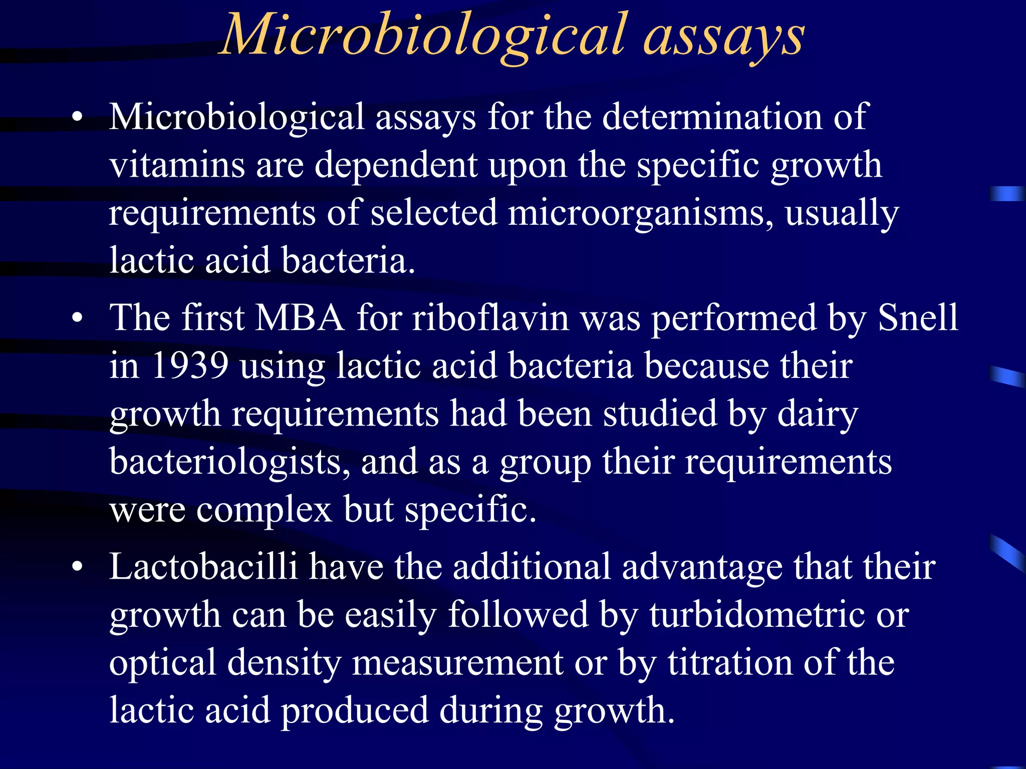 Vitamin analysis in foods | PPTX