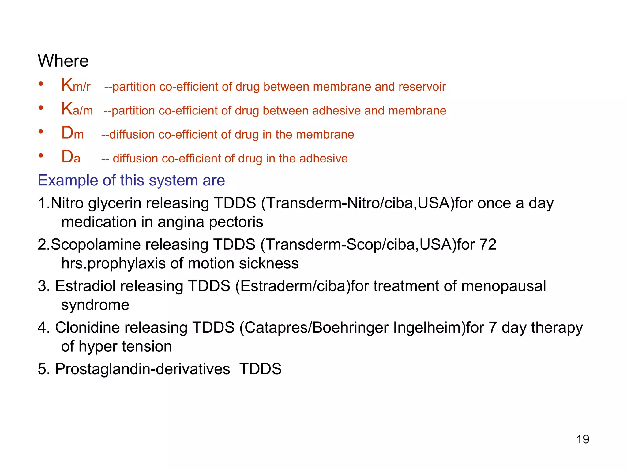 M pharm tdds | PPT