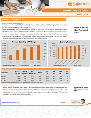 MPHASIS LIMITED : HOLD | PDF