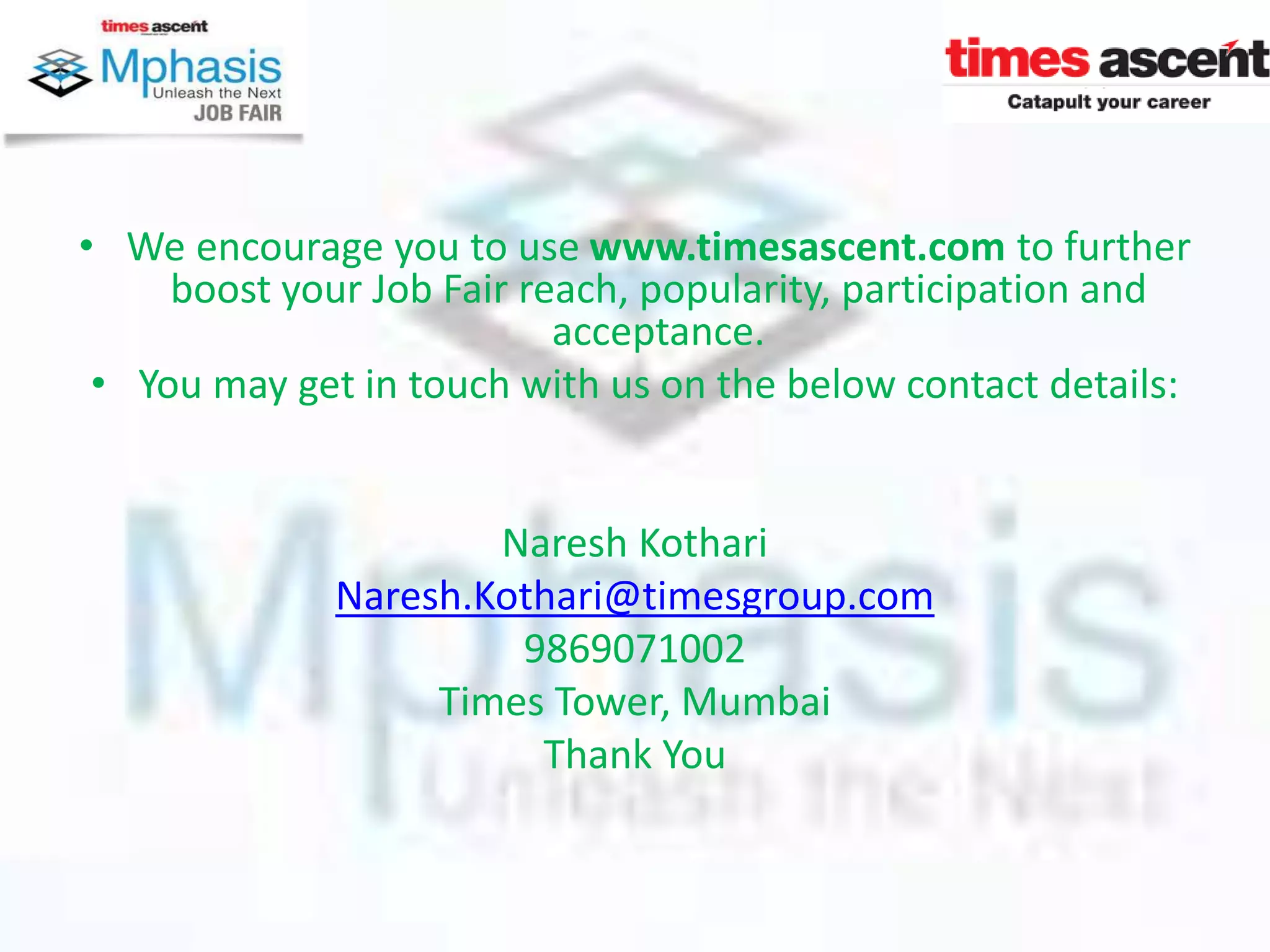 Mphasis bangalore march | PPTX