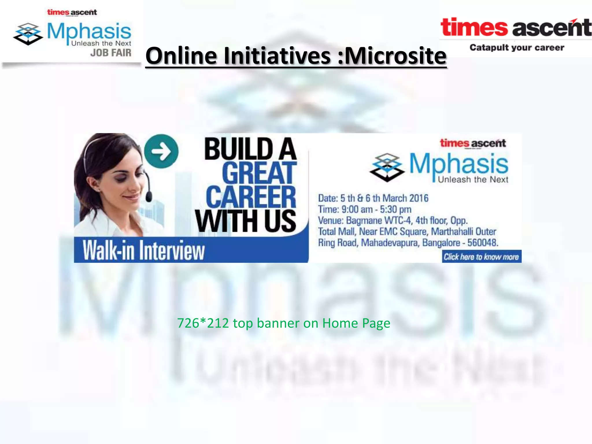 Mphasis bangalore march | PPTX