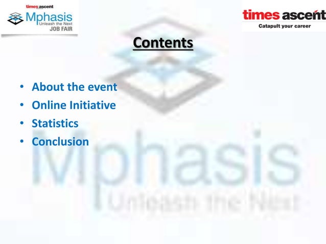 Mphasis bangalore march | PPTX
