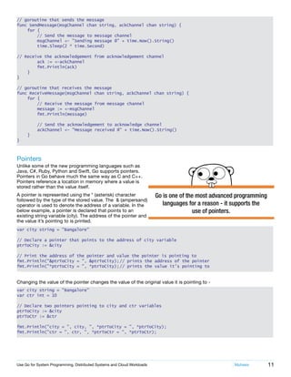 Mphasis Digital - Use Go (gloang) for system programming, distributed systems and cloud ...