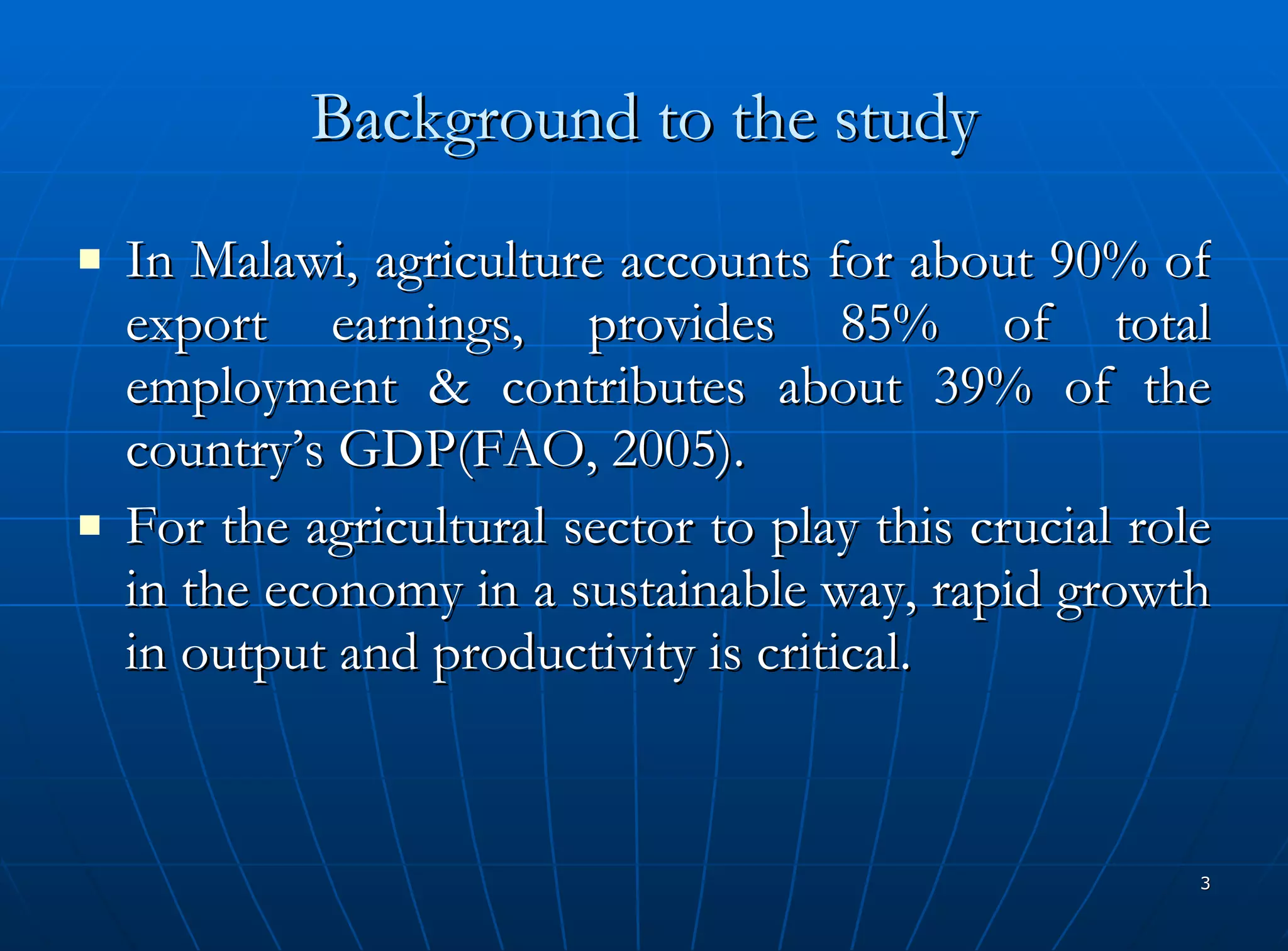 Masters Desertation Presentation 2008 | PPT