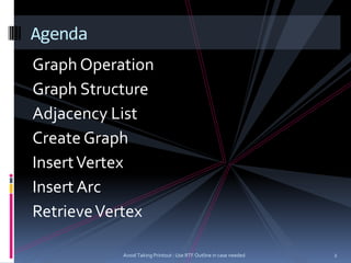 Data Structures, Graphs | PPTX