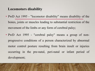 Disability, explains clear understanding of definitions and laws around ...