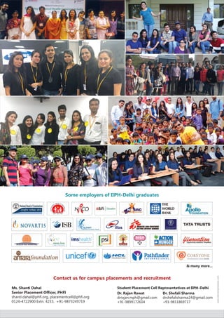 MPH Placement Flyer 2016-18 | PDF