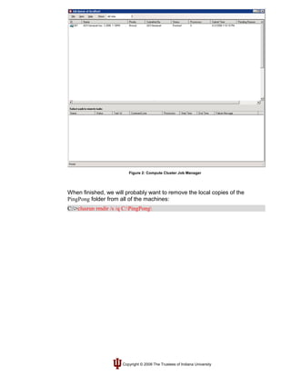 Mpi.net tutorial | DOC