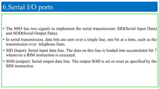 MICROPROCESSOR AND INTERFACING | PPTX