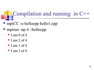 Introduction to MPI | PPT