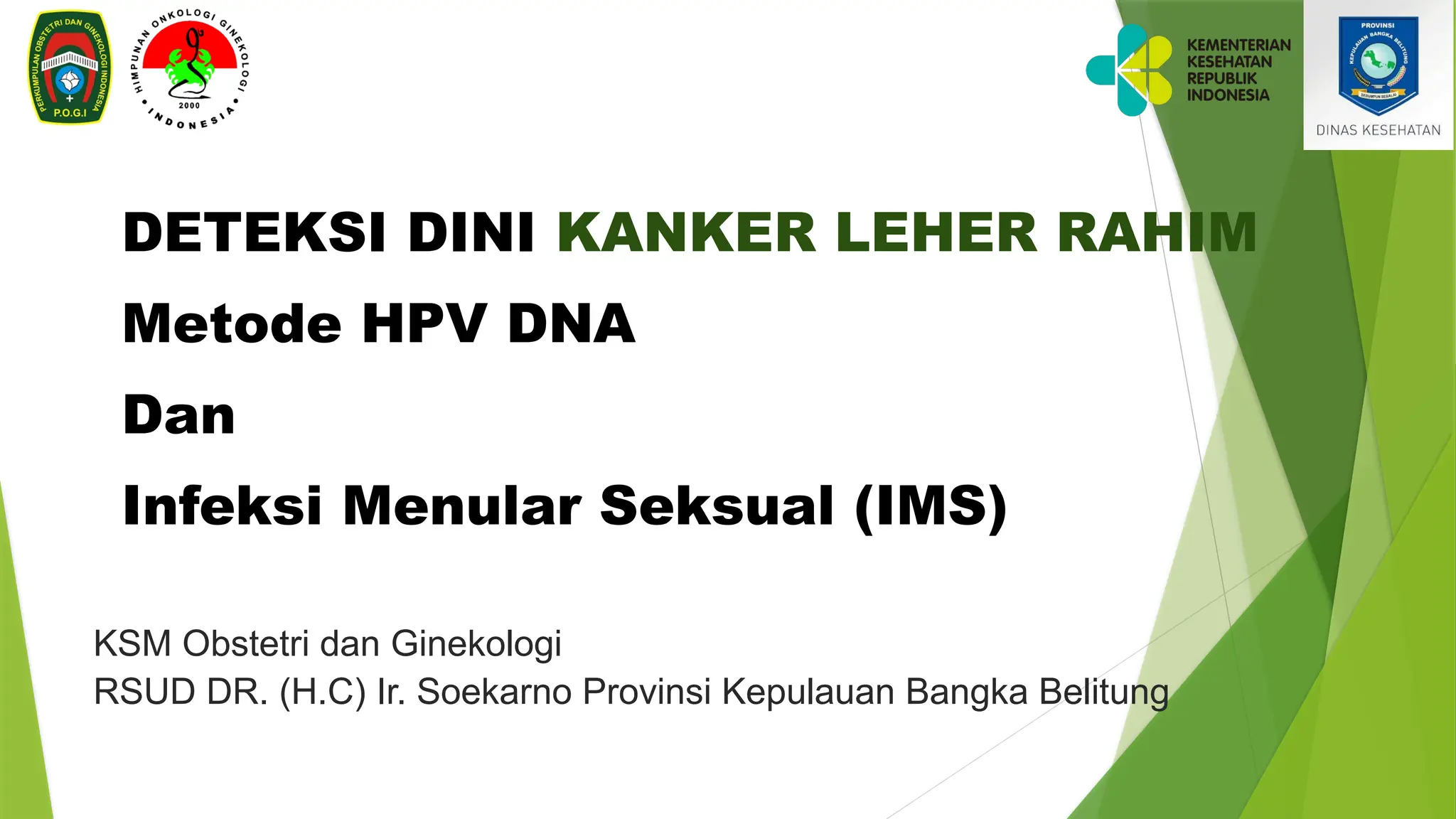 MPI4_DETEKSI DINI KANKER LEHER RAHIM Metode HPV DNA Dan Infeksi Menular Seksual (IMS) .pptx