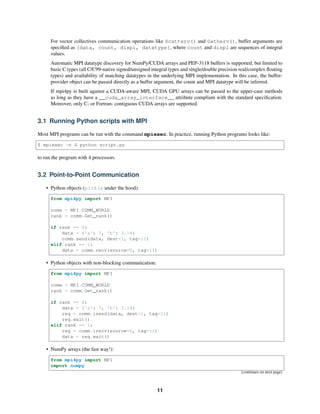 Mpi4py | PDF
