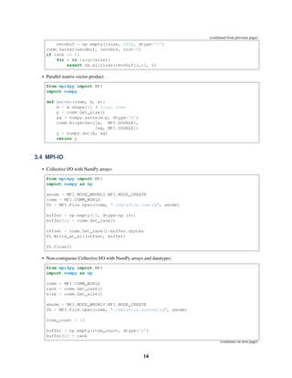 Mpi4py | PDF