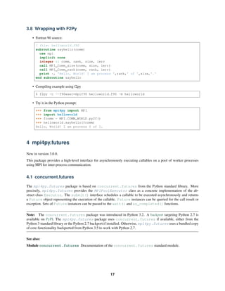 Mpi4py | PDF