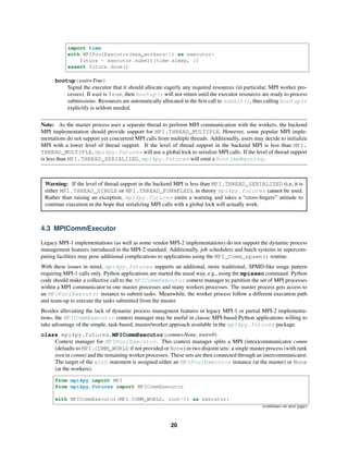 Mpi4py | PDF