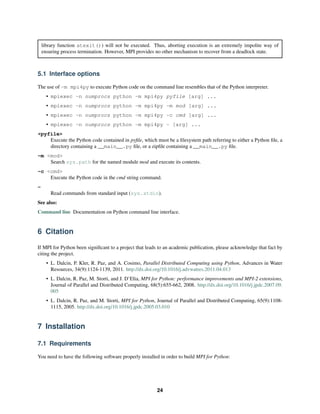 Mpi4py | PDF