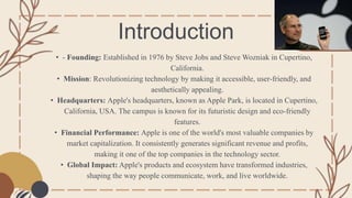 Case of Apple following the Marketing lecture | PPT