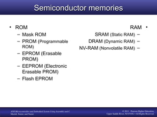 AVR_ Microcontroller_Muhammad Ali_Mazidi_AVR_Lecture1_Fall2023 | PPT