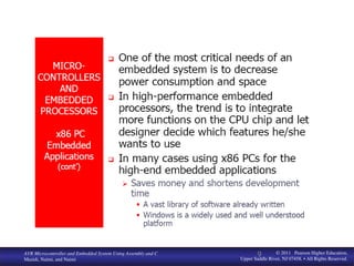 AVR_ Microcontroller_Muhammad Ali_Mazidi_AVR_Lecture2_Fall2023 | PPT