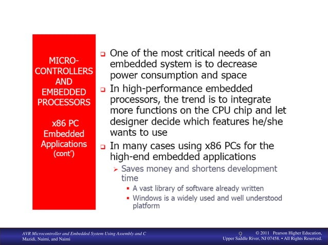 AVR_ Microcontroller_Muhammad Ali_Mazidi_AVR_Lecture2_Fall2023 | PPT | Computer Peripherals ...