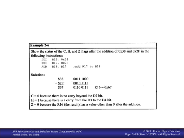 AVR_ Microcontroller_Muhammad Ali_Mazidi_AVR_Lecture3_Fall2023 | PPT