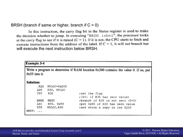 AVR_ Microcontroller_Muhammad Ali_Mazidi_AVR_Lecture4_Fall2023 | PPT