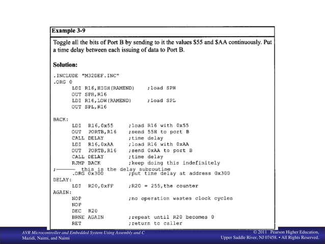 AVR_ Microcontroller_Muhammad Ali_Mazidi_AVR_Lecture4_Fall2023 | PPT AVR_ Microcontroller_Muhammad Ali_Mazidi_AVR_Lecture4_Fall2023 | PPT