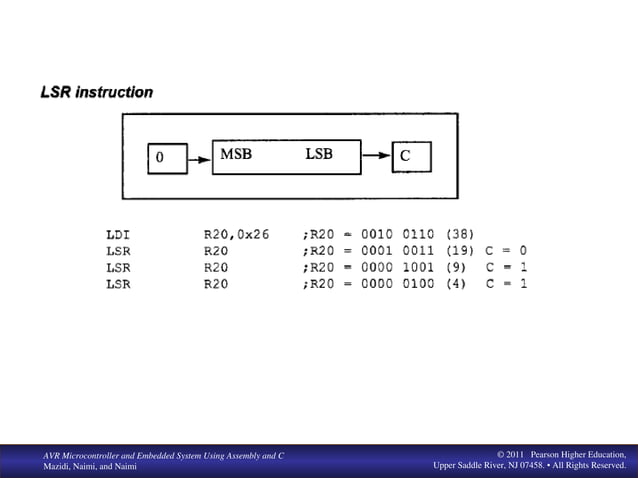 AVR_ Microcontroller_Muhammad Ali_Mazidi_AVR_Lecture6_Fall2023 | PPT