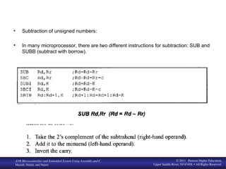 AVR_ Microcontroller_Muhammad Ali_Mazidi_AVR_Lecture6_Fall2023 | PPT