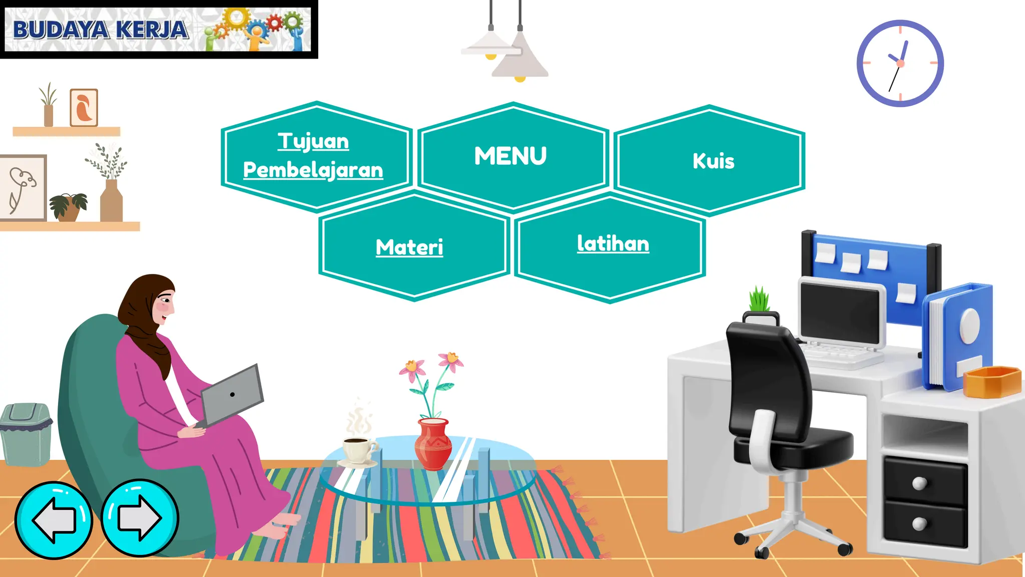 MPI (Multimedia Pembelajaran Interaktif) Budaya Kerja 5R | PPT