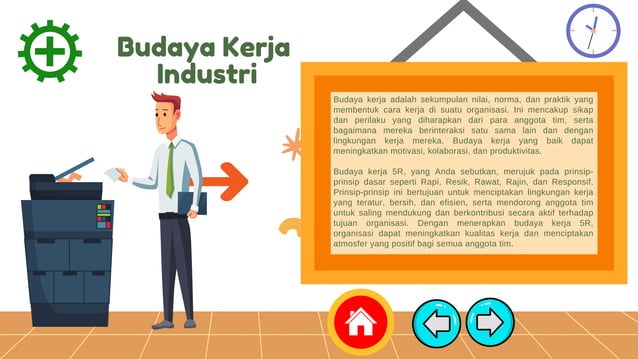 MPI (Multimedia Pembelajaran Interaktif) Budaya Kerja 5R | PPT | Free ...