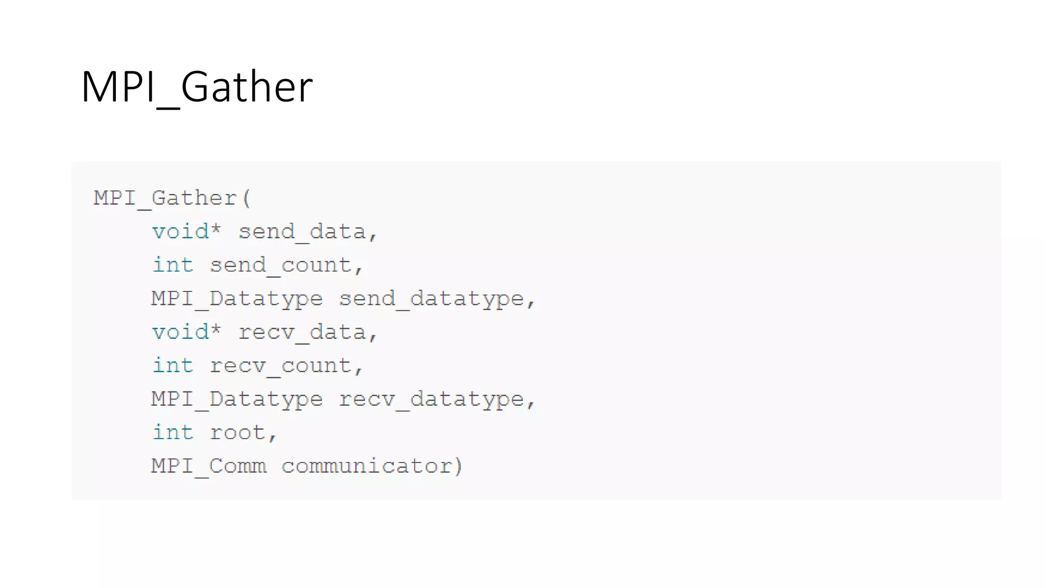 Mpi Collective Communication Operations Pptx Computing Technology