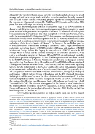 EU-NATO relations through the lens of strategic documents | PDF