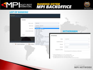Mighty Profit International (MPI) | PDF