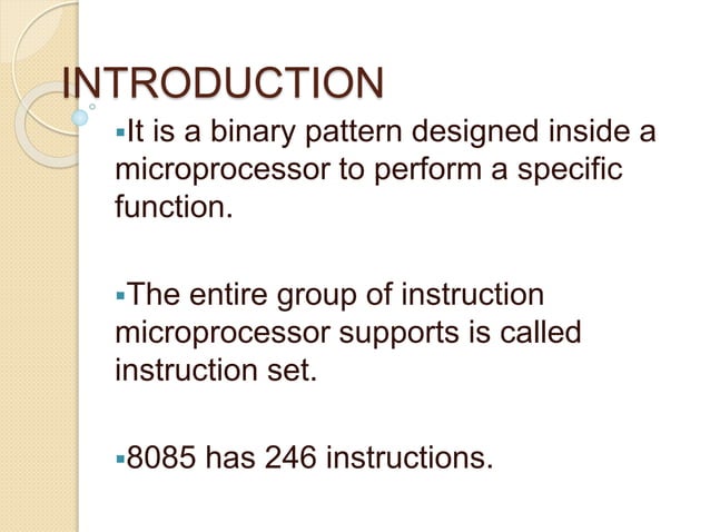 microprocessor ppt (branching and logical instructions) | PPTX