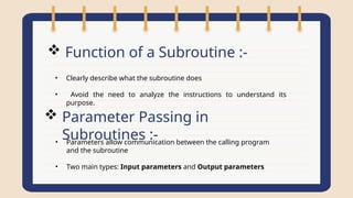 Mpi Presentation on subroutine passing.pptx