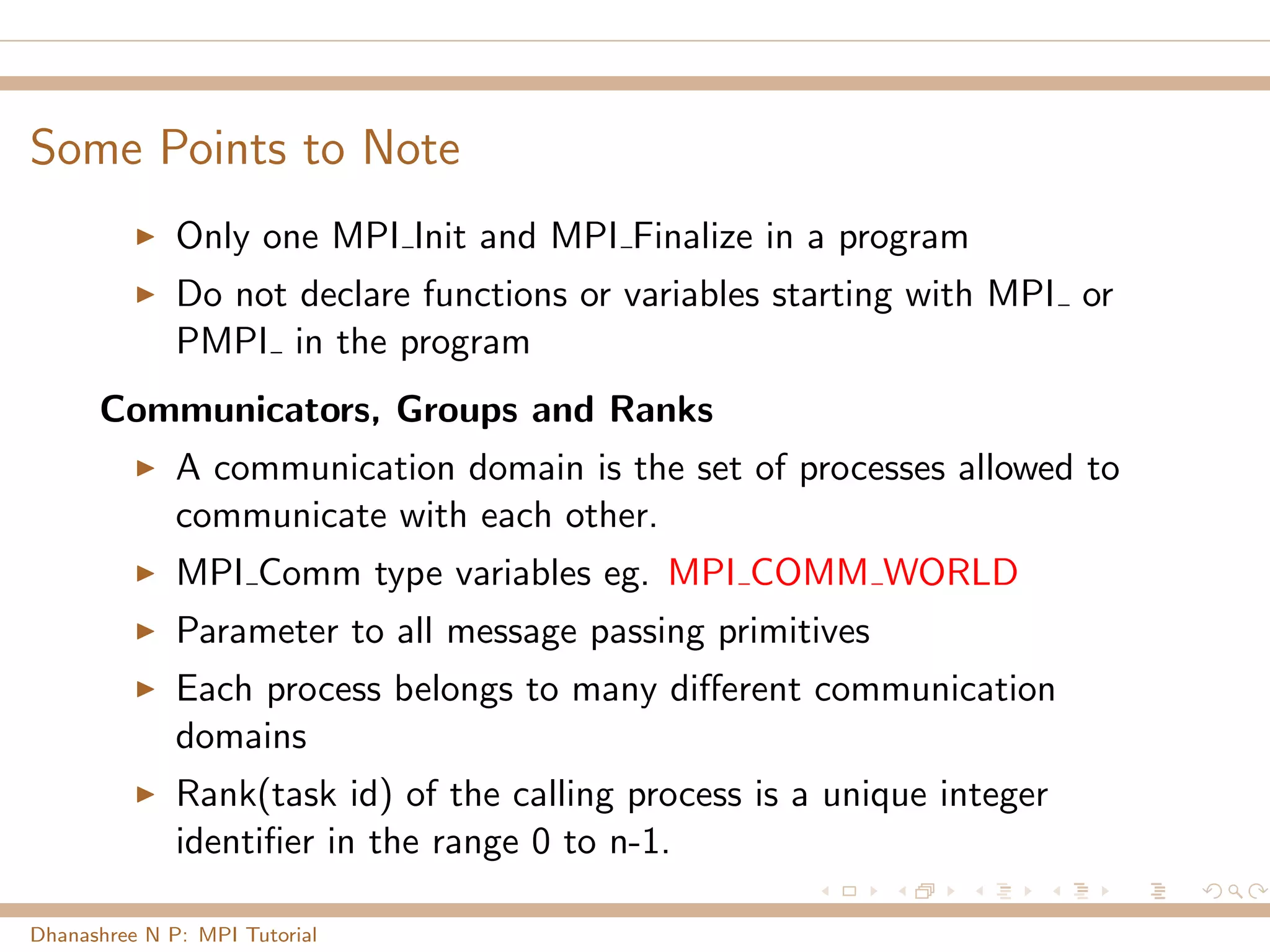 Mpi Tutorial Ppt