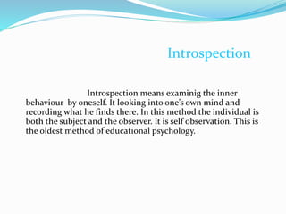 METHODS OF PSYCHOLOGY | PPTX