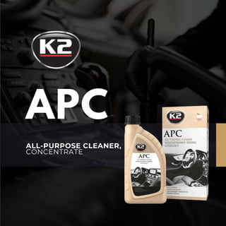 K2 APC 1L/5L | All purpose cleaner Concentrate | PDF