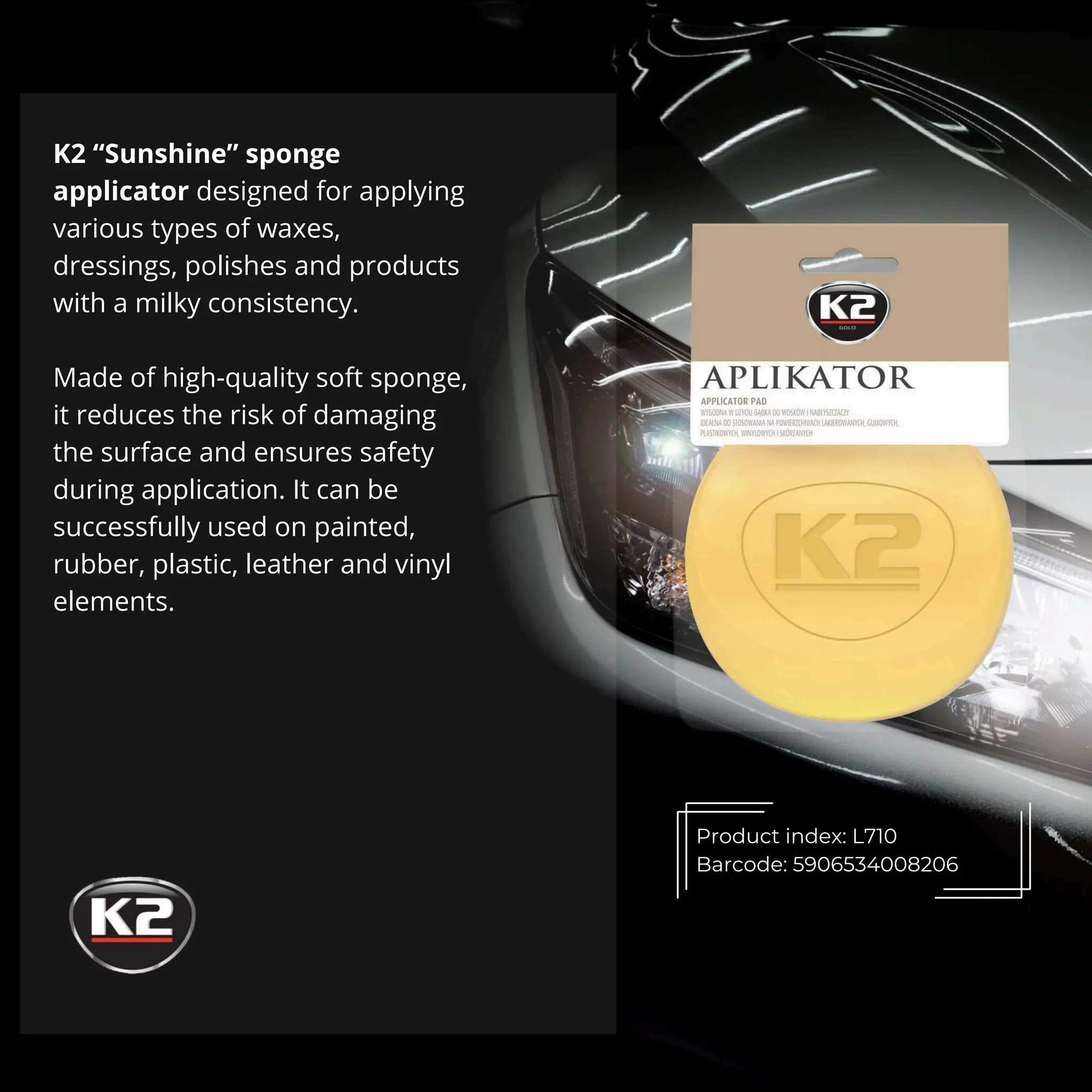 K2 Applicator | Wax sponge and Polishes | PDF