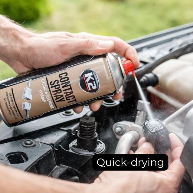 K2 Contact Spray 400ml - Cleans and degreases electrical parts | W125 | PDF