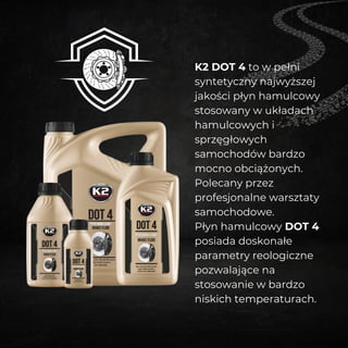 K2 Dot 4 - Płyn hamulcowy | T124 T104 T108 T114 | PDF