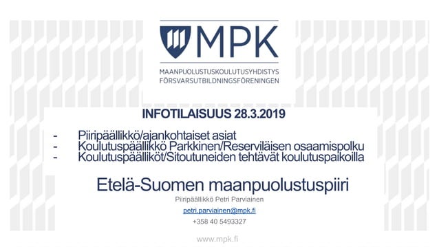 Mpk esmpp 2019_piiri_info_28032019 | PPTX