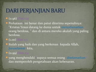 Mpk katolik 2d keselamatan | PPT