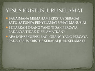 Mpk katolik 2d keselamatan | PPT