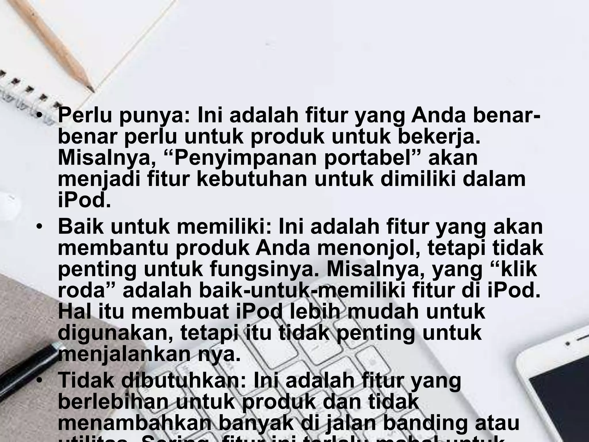 Menerapkan proses kerja pembuatan prototype produk barang/jasa | PPTX