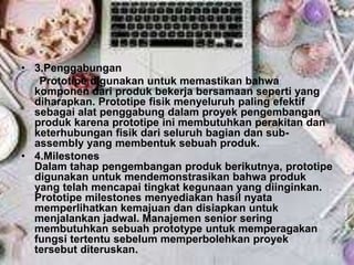 Menerapkan proses kerja pembuatan prototype produk barang/jasa | PPTX