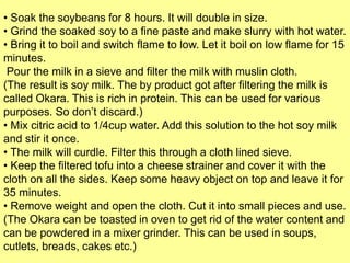 Mpkv lecture 2 home scale production of different processed products | PPT