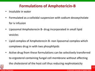 antifungal agents | PPT